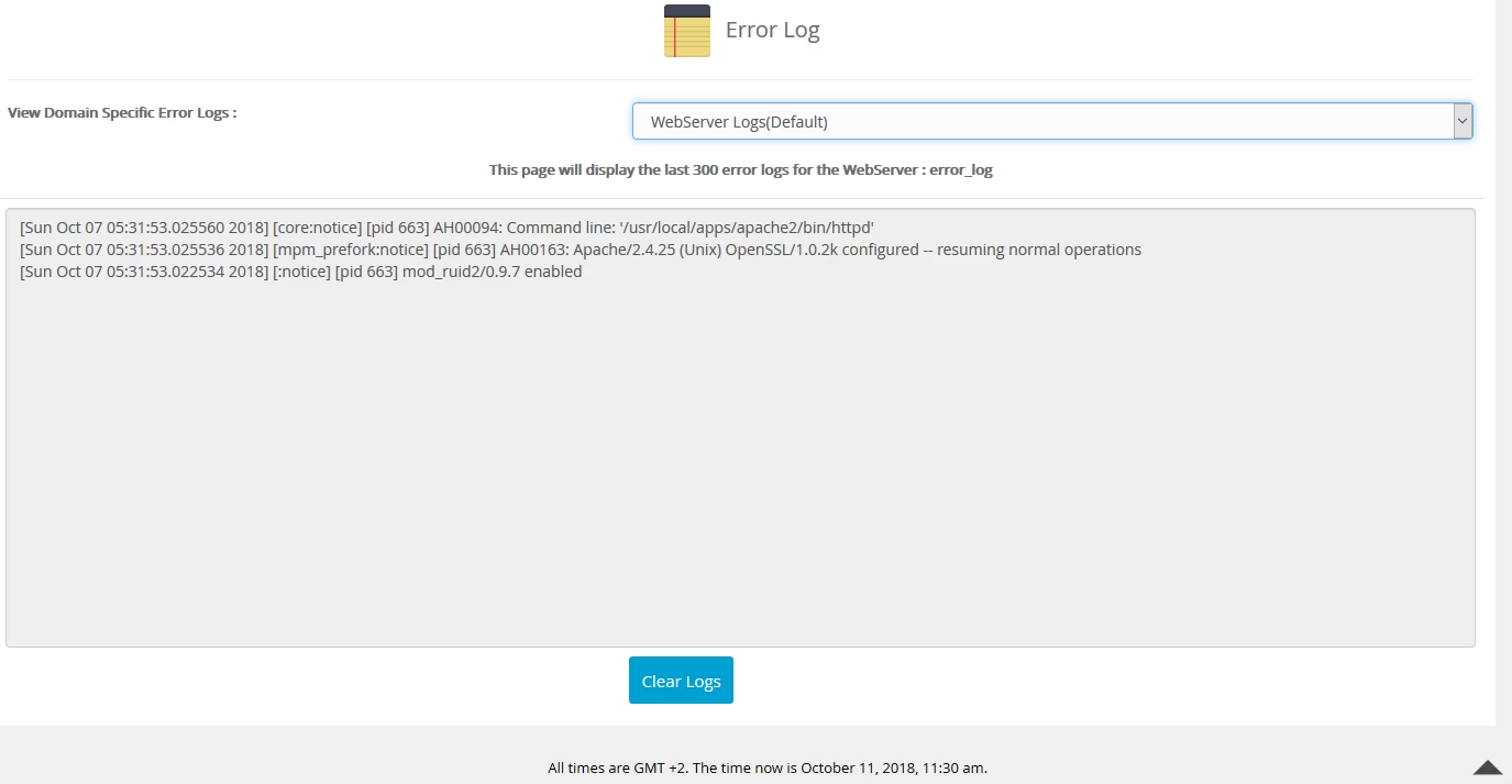 Viewing resources and VPS consumption in the Webuzo admin panel | Hostico