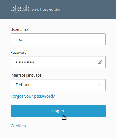 Password-protected directories in the Plesk panel | Hostico