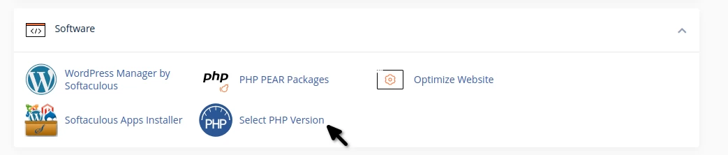Changing the PHP version in cPanel on shared hosting packages | Hostico