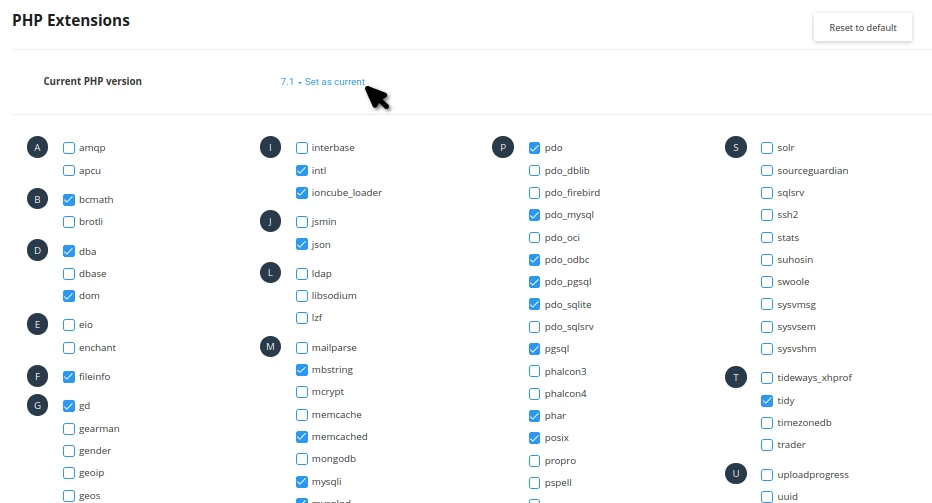 Changing the PHP version in cPanel on shared hosting packages | Hostico